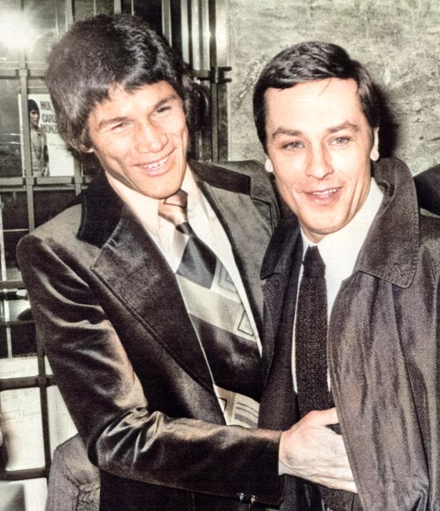 ALAIN DELON: AMISTAD CON CARLOS MONZÓN