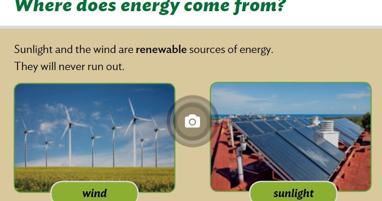 NATURAL SCIENCE & ARTS MARTA: 2º WHERE DOES ENERGY COME FROM? / ¿ DE ...