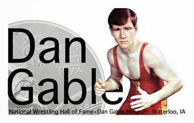 The Poetry of Sight: Dan Gable Poster | Emily Morrison