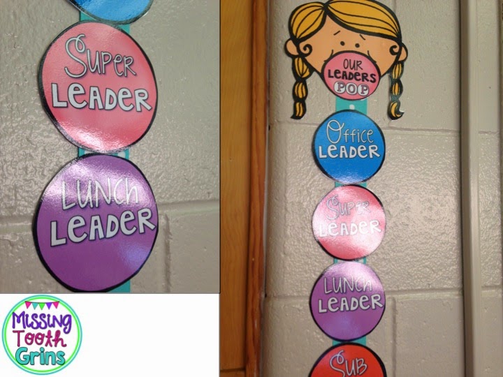 The Primary Pack: Leadership Roles In The Primary Classroom