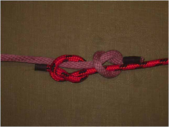 Simpul Nelayan Kembar Inggris (Fisherman's Knot) - DKR Moilong