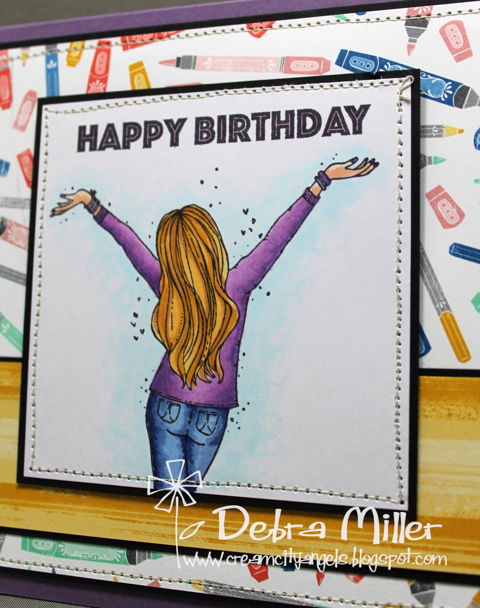 Cream City Angels: Unity Stamps - Celebrate the New #2