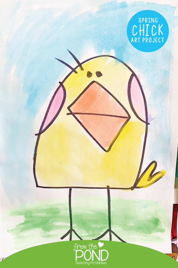 Spring Chick Art Project | From the Pond