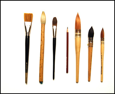 Brush Tips: Examples of Brushes