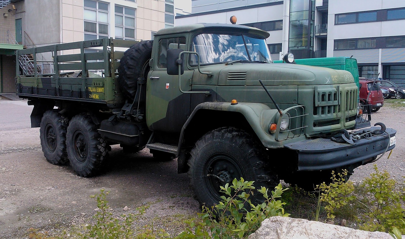 Autobongauksia: ZIL 131 at Vantaa, Finland.