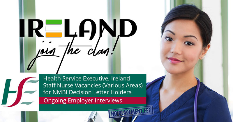 Government hospitals in Ireland hiring staff nurses, salary up to P2.7 ... Government hospitals in Ireland hiring staff nurses, salary up to P2.7 ...