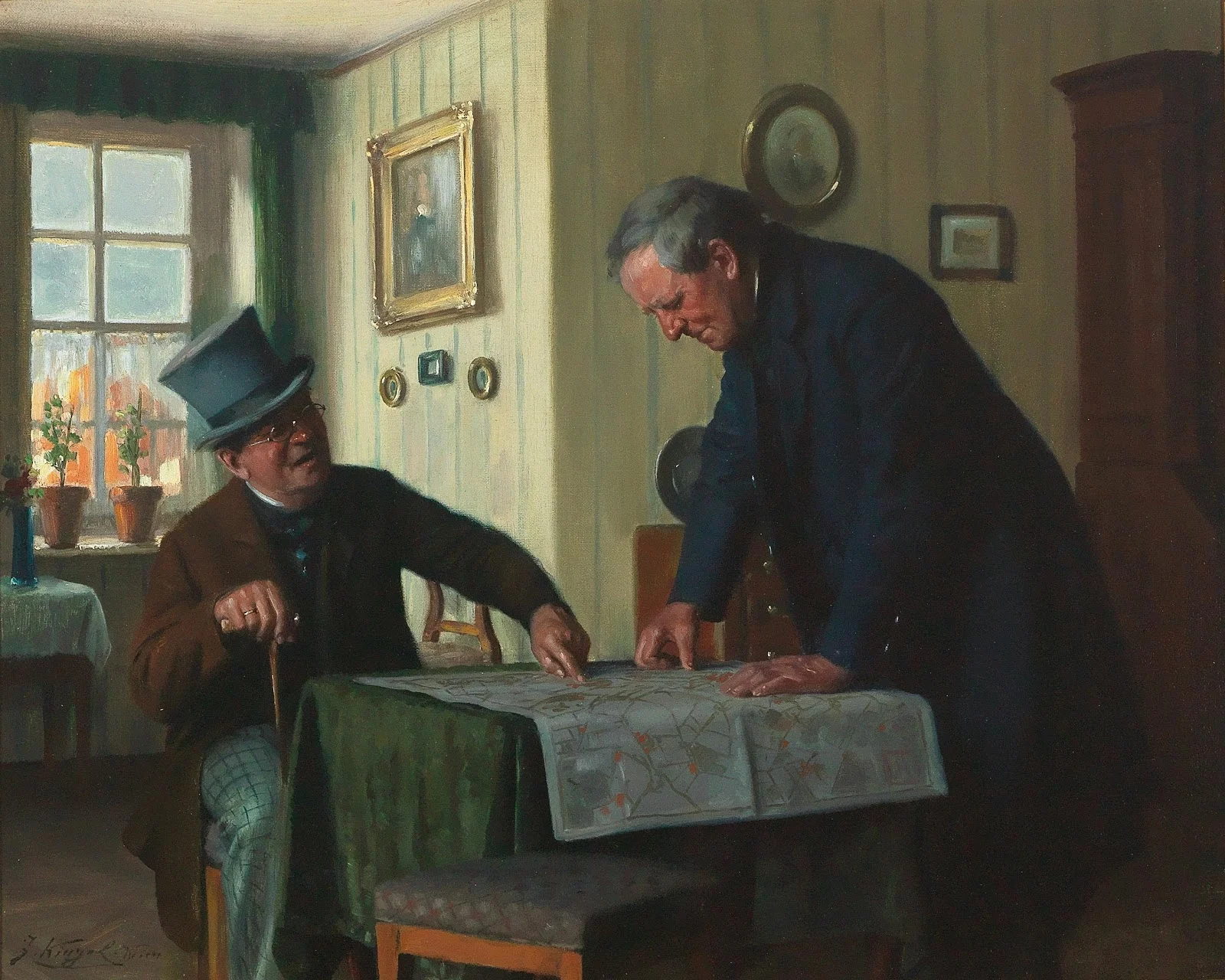 Josef Kinzel (1852-1925) | Genre painter | Fine Art Masters