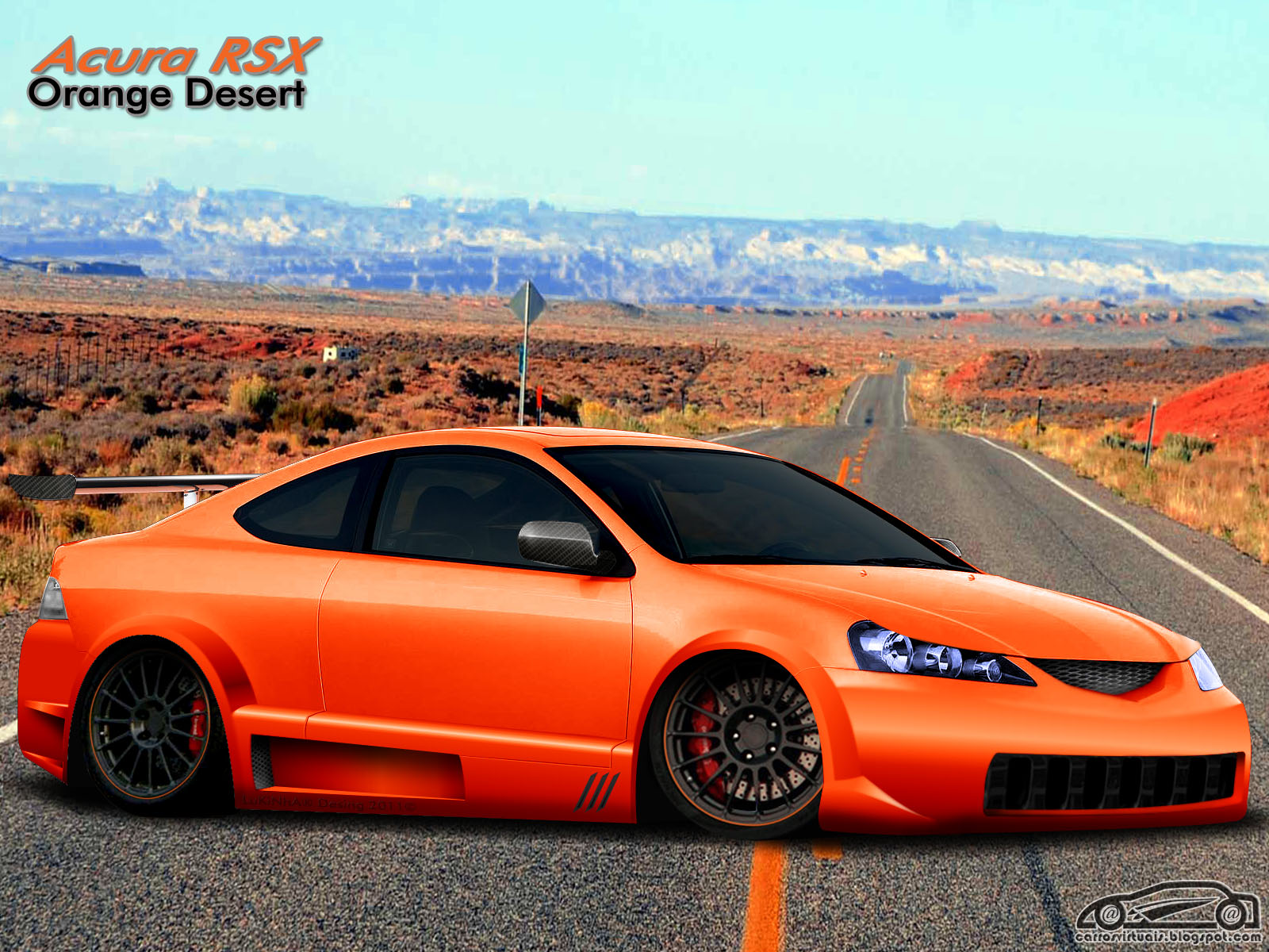 Carros Virtuais: Acura RSX de campeonato