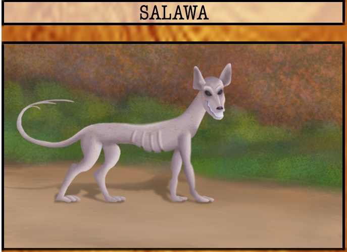 ¿BAILAMOS CON LOBOS?: SALAWA : REPRESENTACION DE SETH ANIMAL