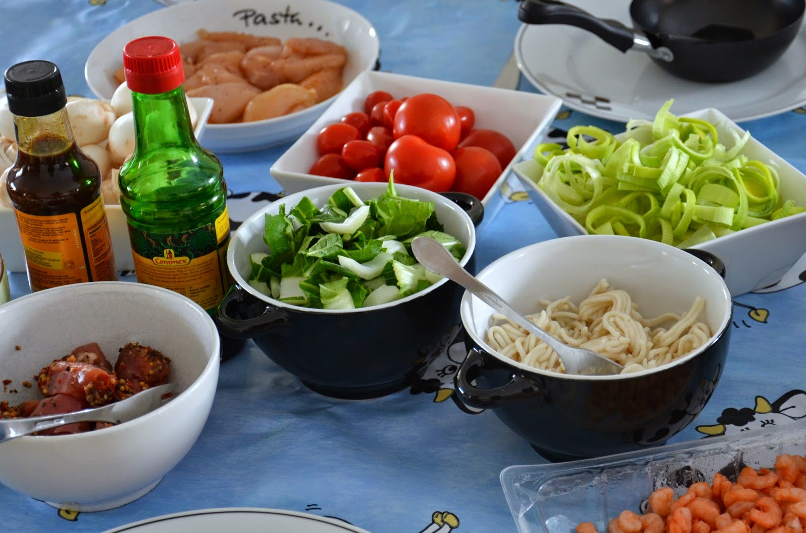 World Full of Polish: Wok-gourmetten met Pasen