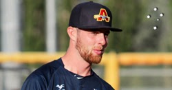 Australian Custom Baseball Cards: Devon Barker - 2016-17 Adelaide Bite