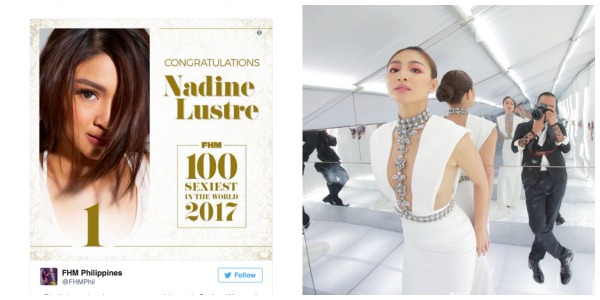 Nadine Lustre is FHM Philippines 'Sexiest Woman' for 2017