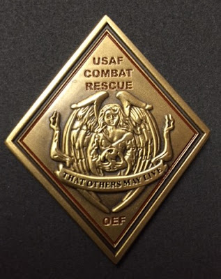 THE USAF RESCUE COLLECTION: USAF Pedro / CSAR / OEF Challenge Coin