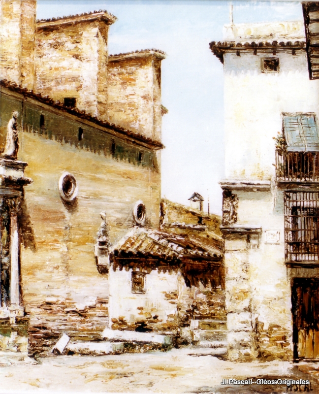 JOSE PASCAL OLEOS SOBRE LIENZO