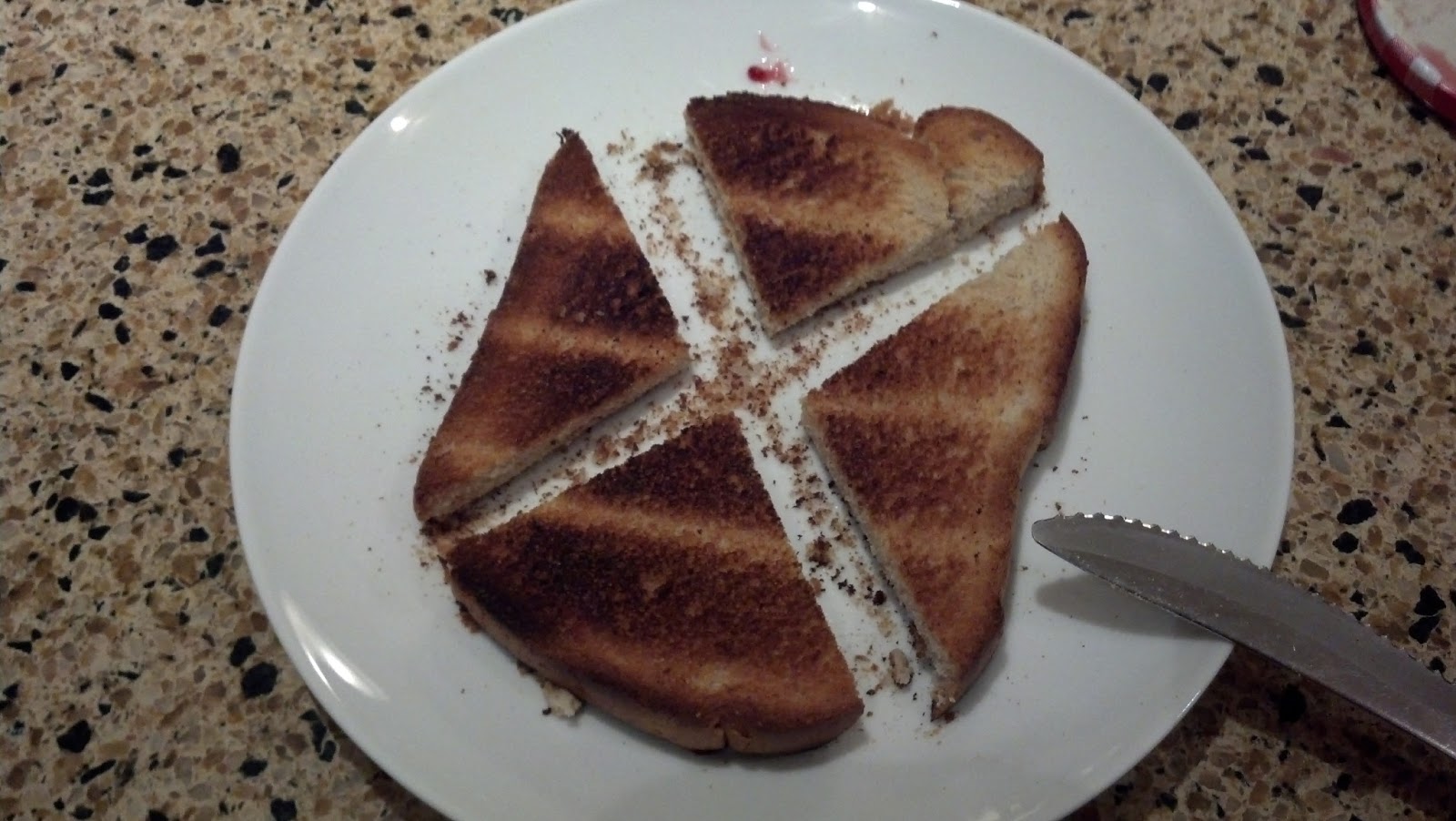 The Grilling Greek: Thinking about eating toast?