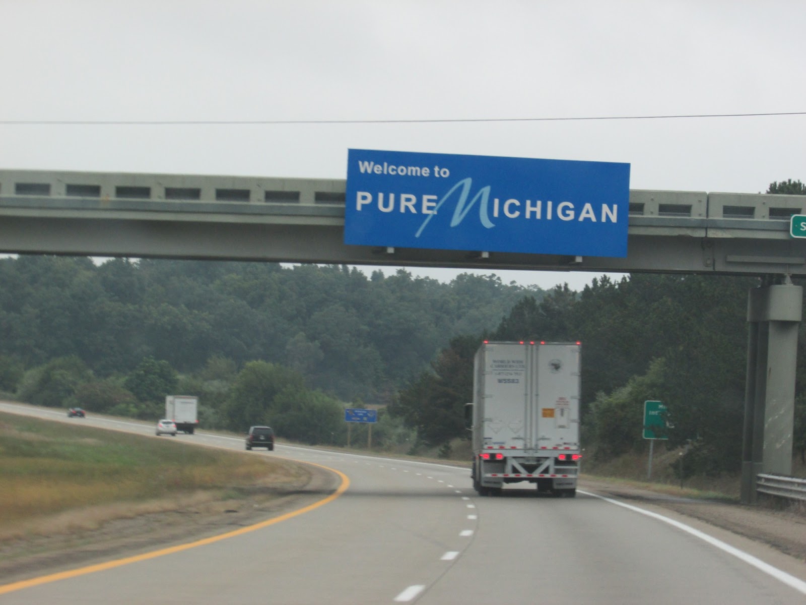 Murray & Candace's Adventures: Entering Michigan...