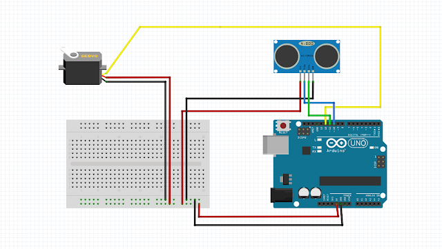 Radar with Arduino Uno | ROBOINDIAN | Arduino Project for Begginer