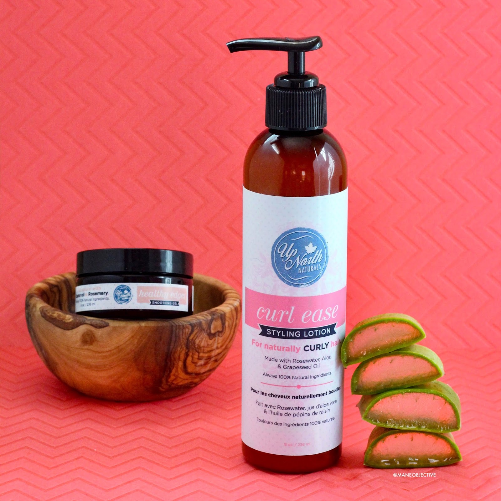 Review: Up North Naturals Curl Ease Styling Lotion & Healthy Edges ...