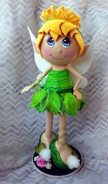 Scrapwluv Creations: Tinkerbell Fofucha Doll
