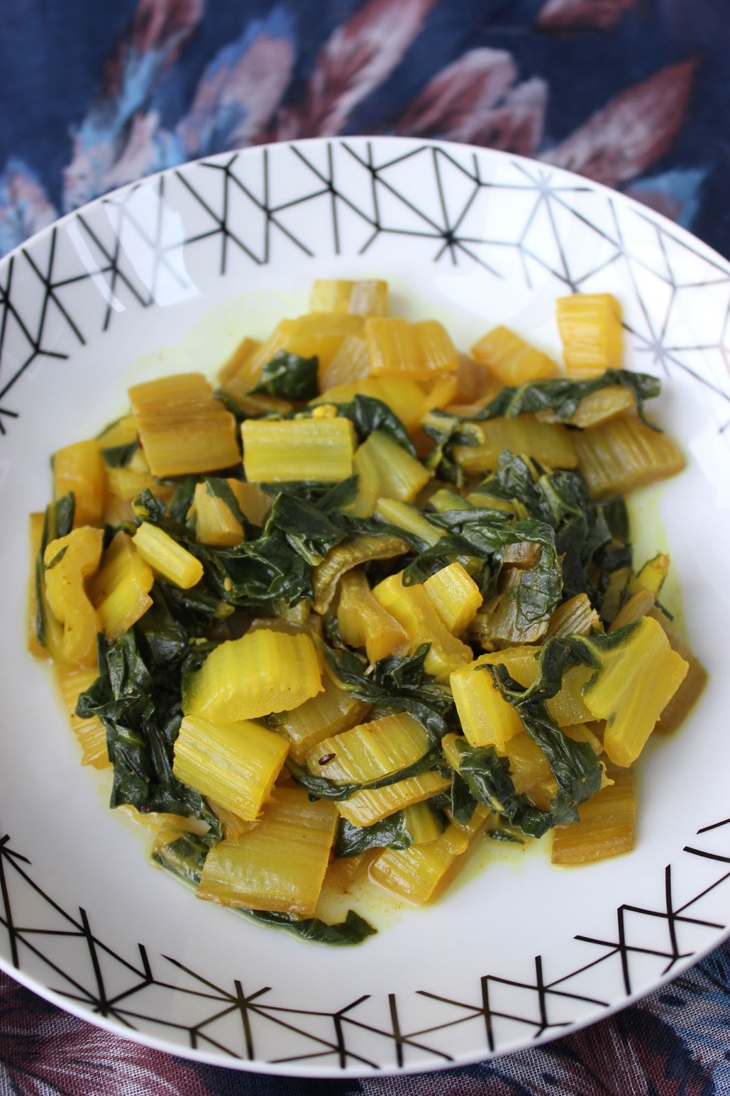 Blettes à l'indienne