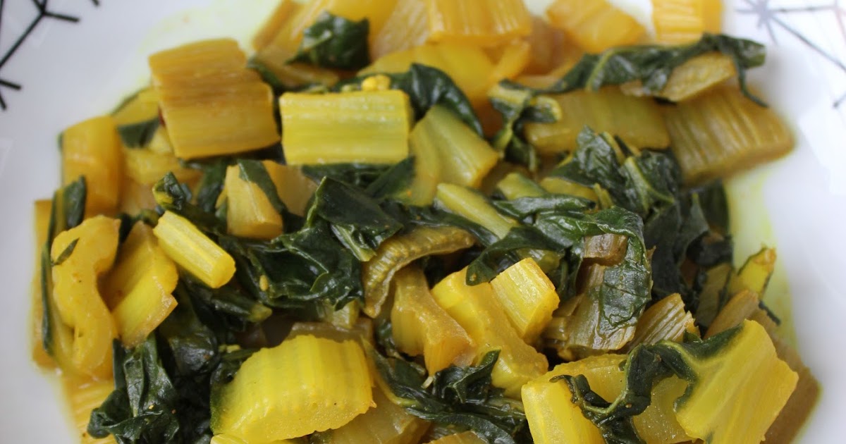 Blettes à l'indienne