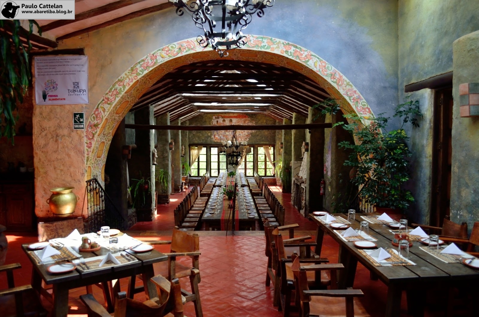 Gastando Sola Mundo Afora: Tunupa Restaurant - Urubamba - Peru