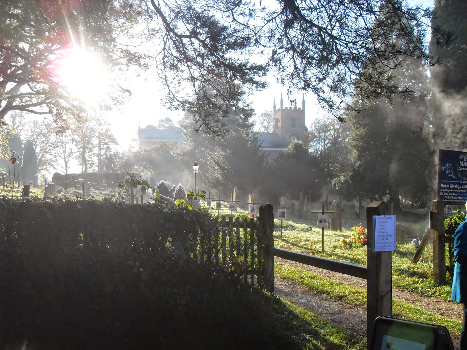 copythornehistory: Our Avenue of Remembrance at St. Mary's Church ...