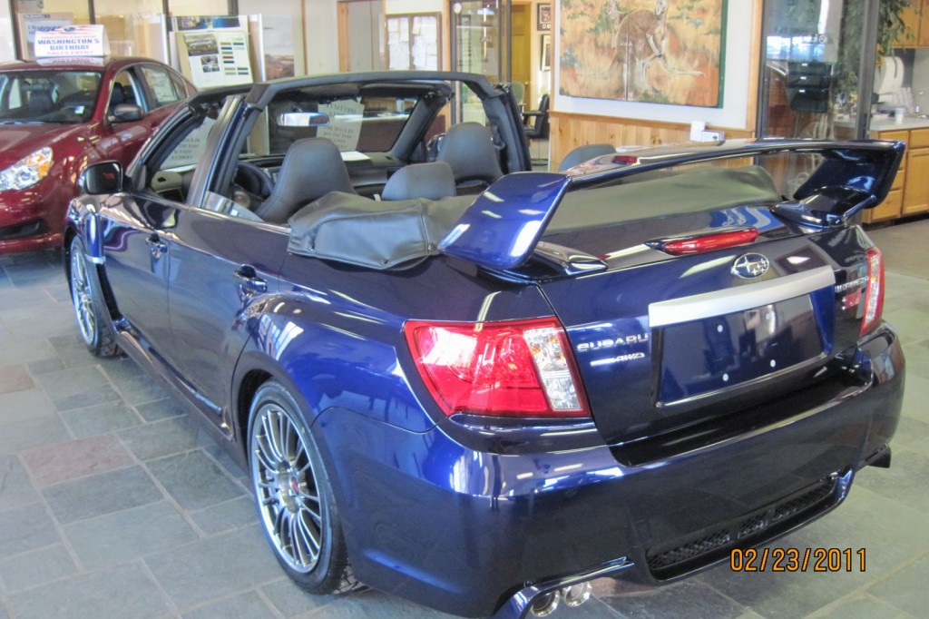 Cars Zonder Zone: Subaru Impreza WRX STI Convertible