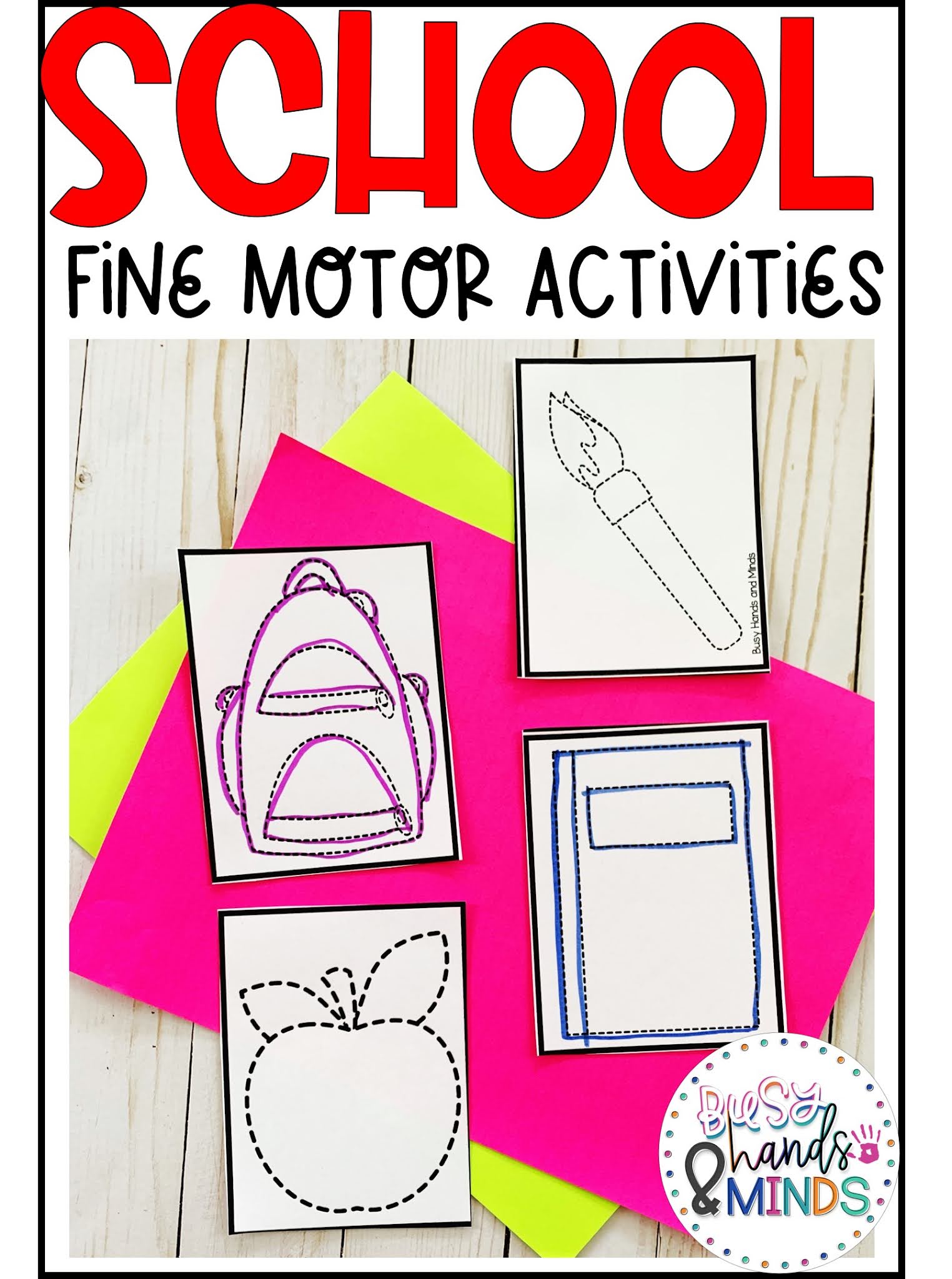 Back to School Fine Motor Task Boxes | Busy Hands and Minds