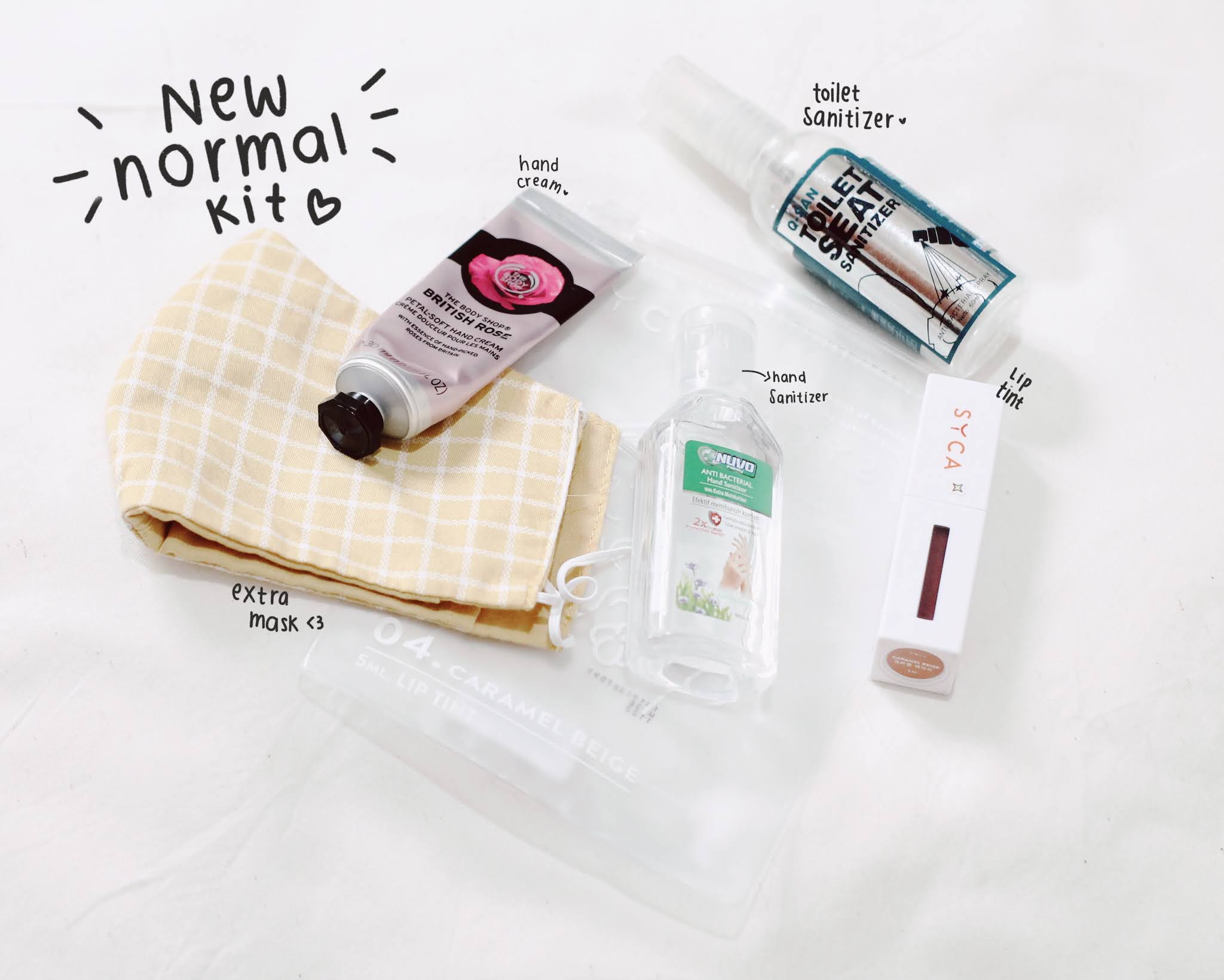 What's Inside: My New Normal Kit Pouch - Vanilla Berrys