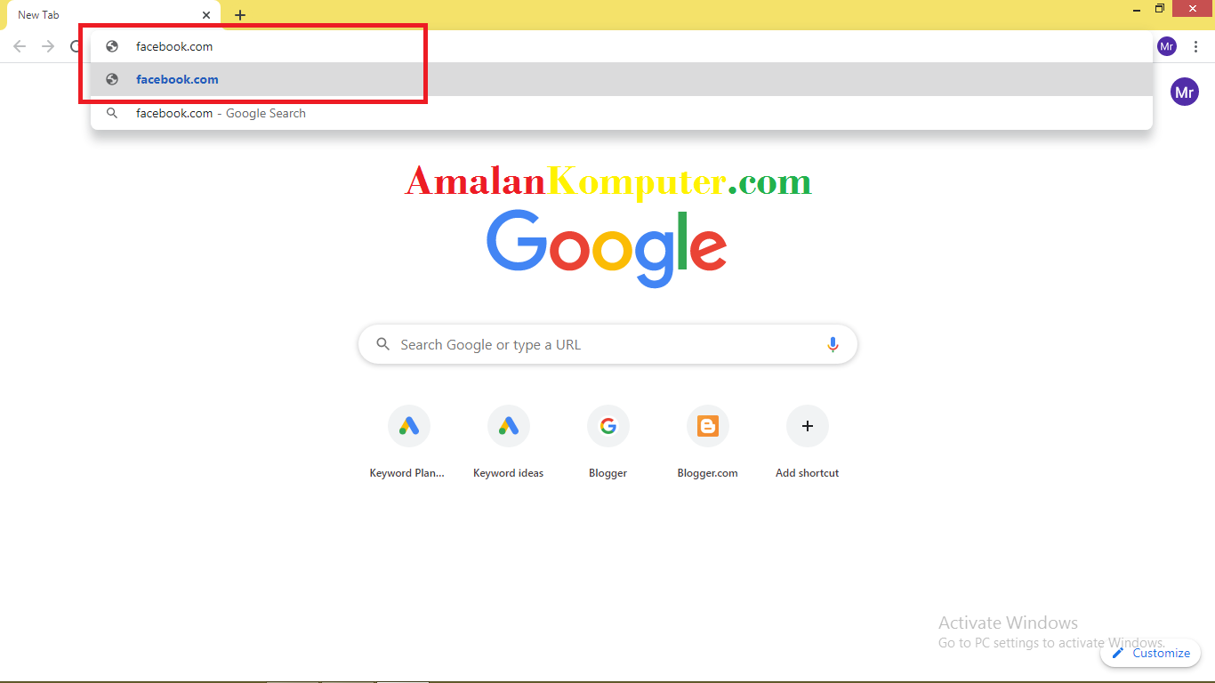 Cara buka/masuk Facebook di Google chrome dan Mozilla Firefox - Trik ...