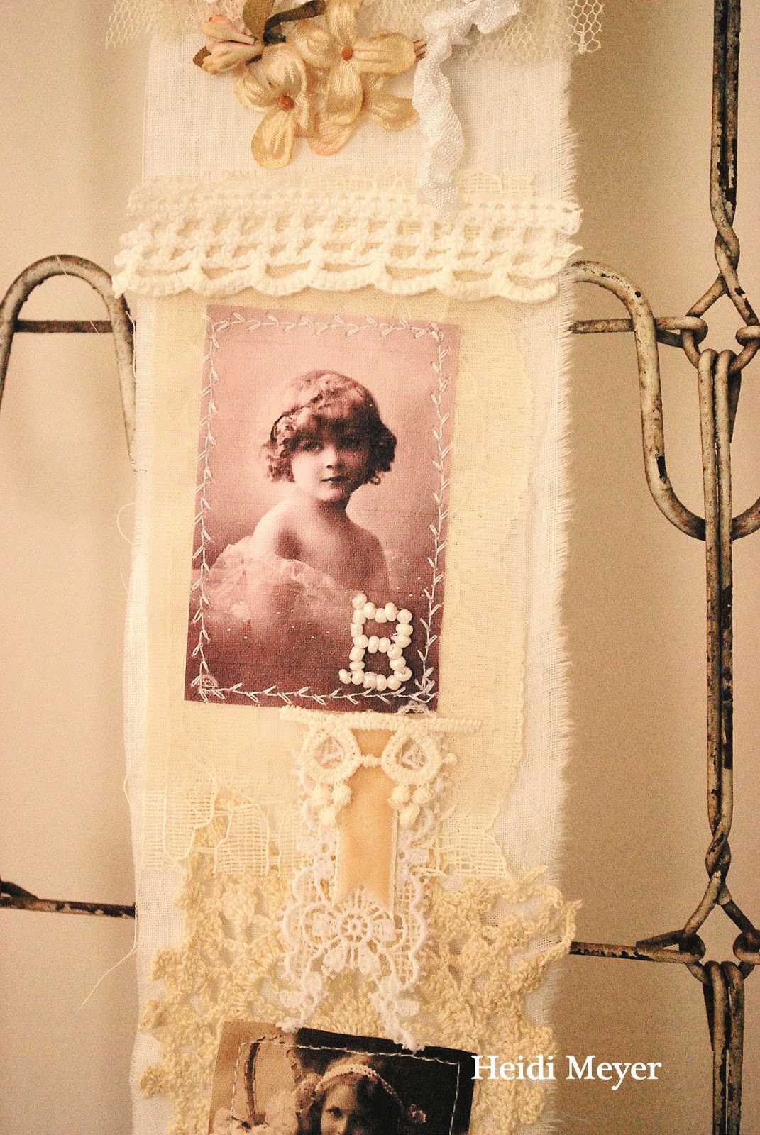 Sugah Beez: Vintage Darlings snippet roll swap