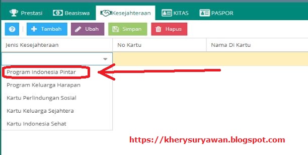 Cara Input Nomor KIP Di Dapodik Versi 2020 - Matadepan