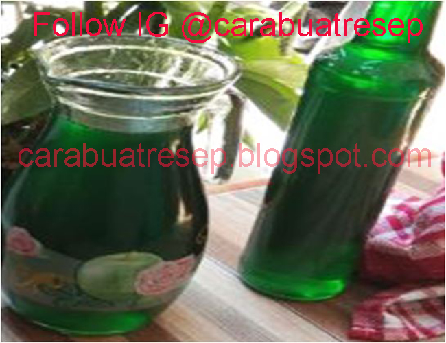 CARA MEMBUAT SIRUP MARJAN SENDIRI KW - Resep Serba Lezatt