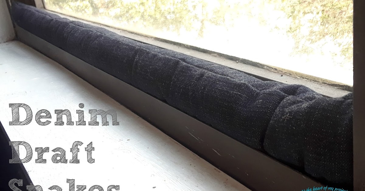 HOME DECOR DIY | Denim Draft Snakes