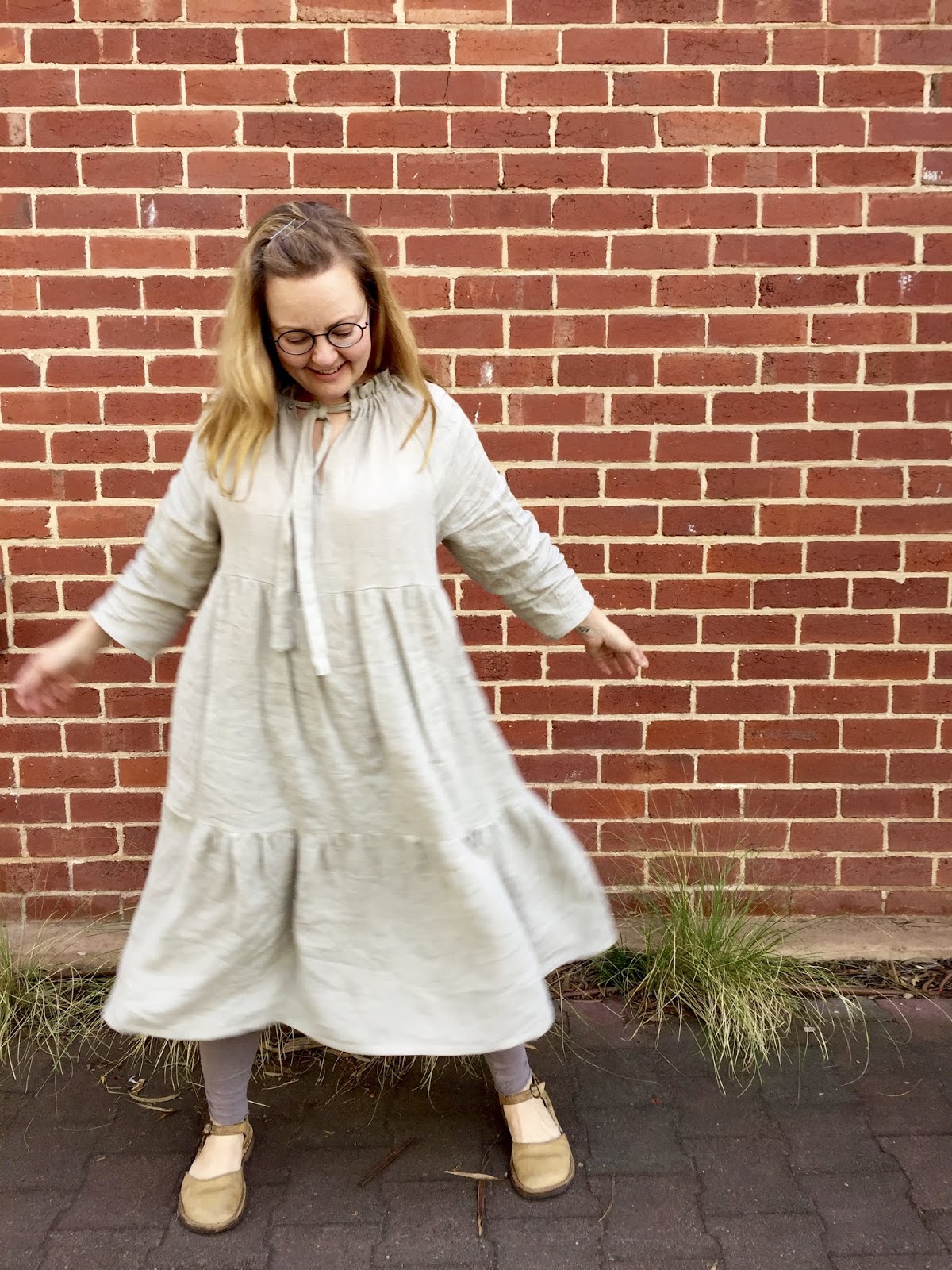 Pattern review: The Wilder Gown by Friday Pattern Company in Natural ...