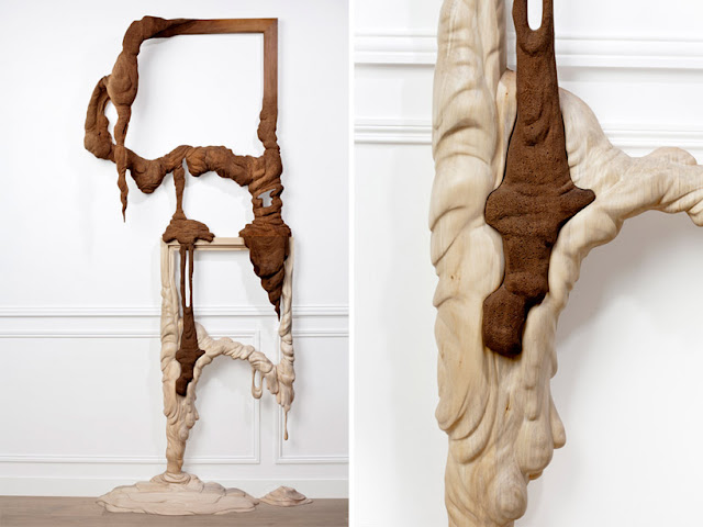InsaneTwist: Melting Picture Frame Sculptures