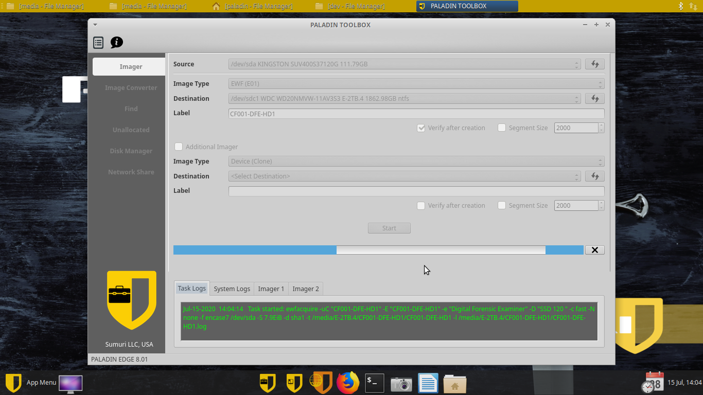 Digital Forensics Examiner: DIGITAL FORENSICS:PALADIN and Autopsy ...
