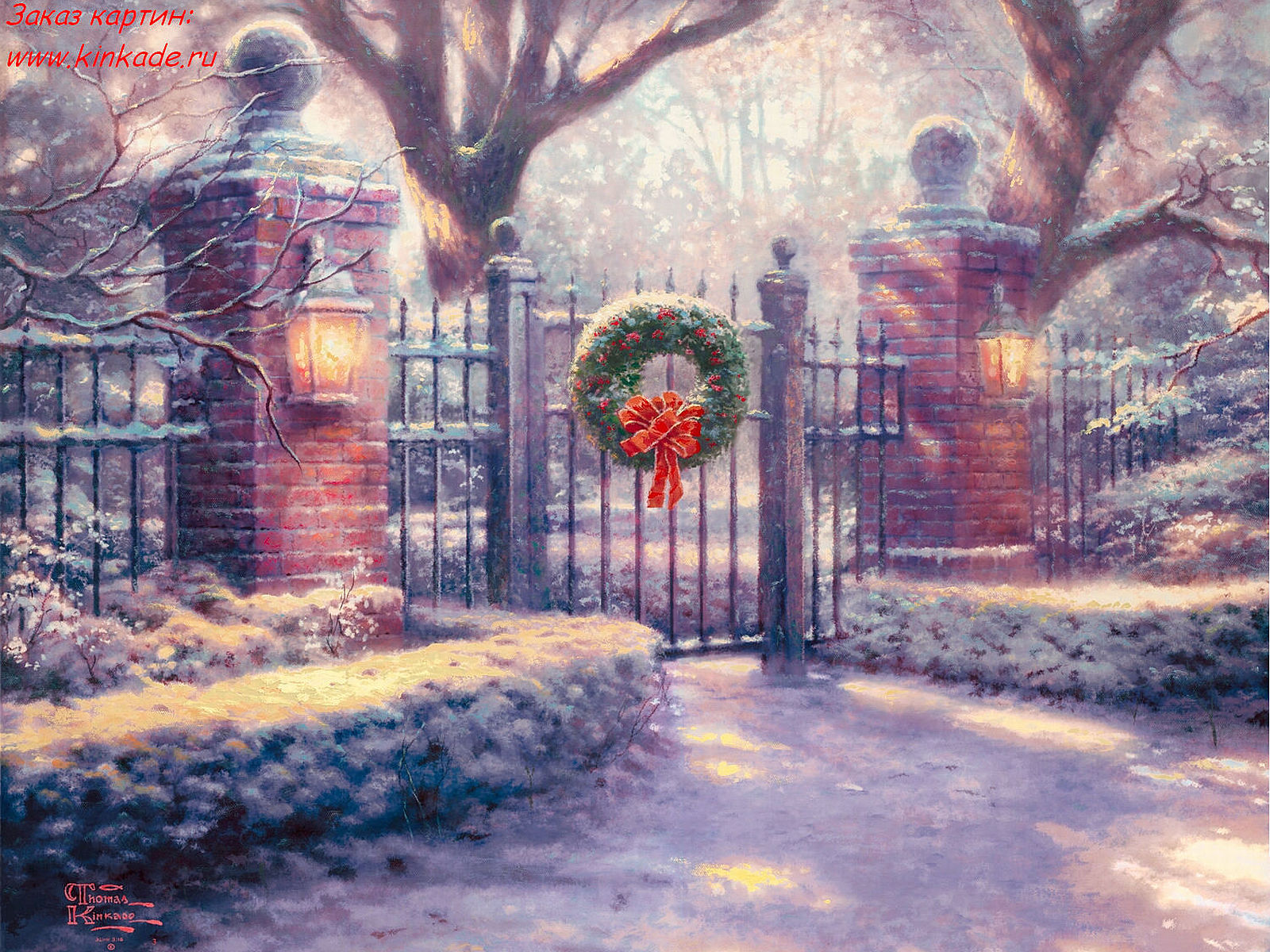 Selección de Paisajes variados de Thomas Kinkade