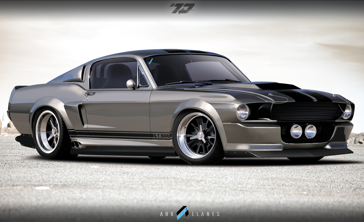 Virtual Tuning Studio, by Ark Llanes: Ford Mustang Shelby GT500 Eleanor