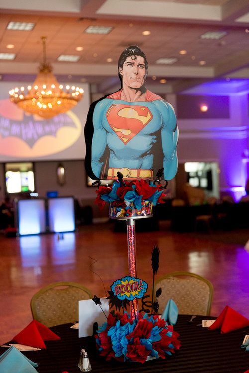 113 ideas para decorar una Fiesta de Superman