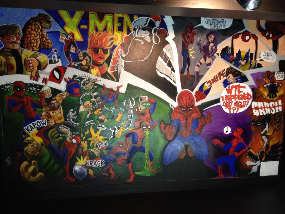 STILLTS: SPIDER-MAN MURAL FINISHED!