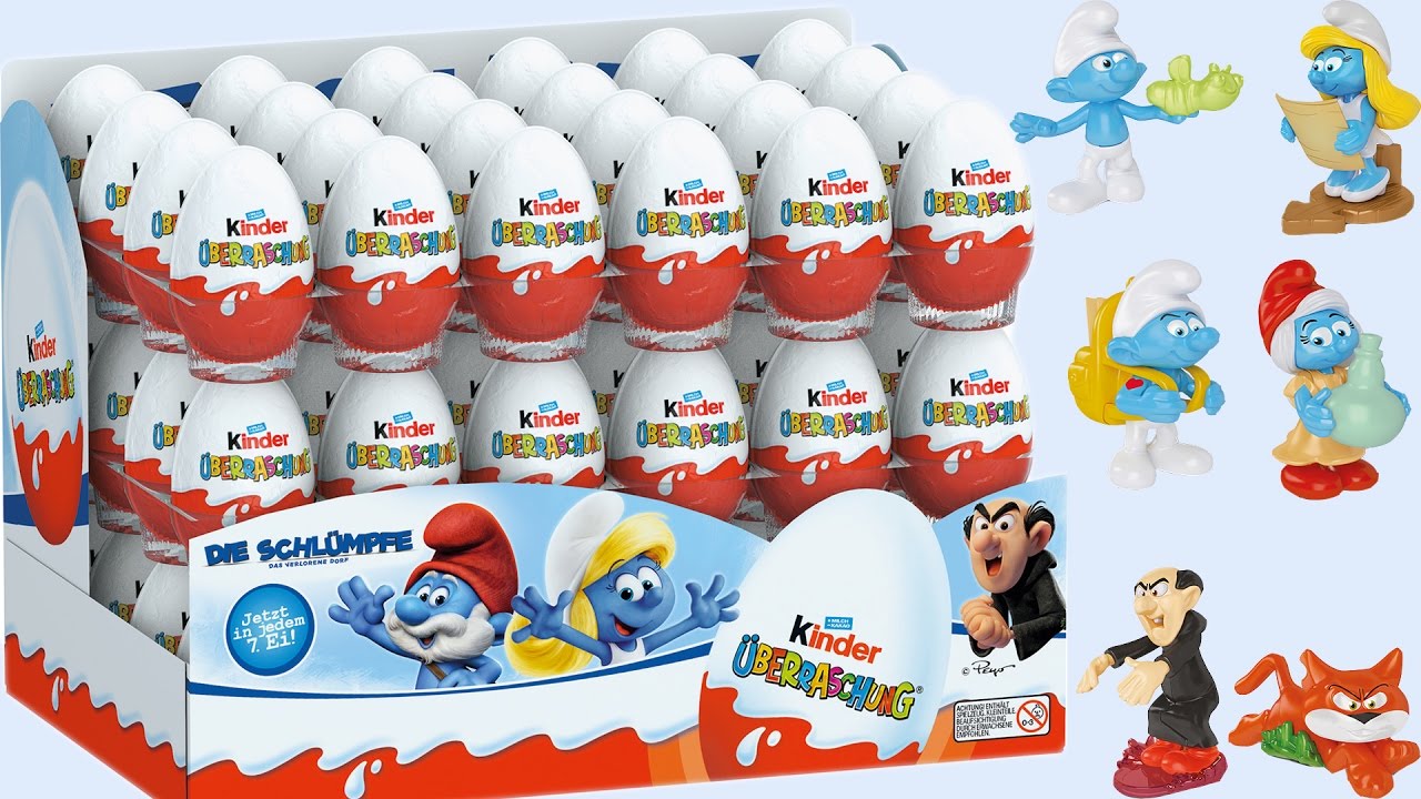 Şirinler ve Kinder Surprise