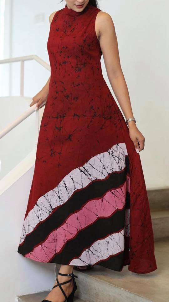 Sri Lanka Latest Bathik Frock Design For Girls 2021 Sarangi Fashion Lk Sarangi Fashion