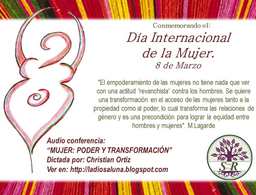 AUDIO Conferencia “MUJER: PODER Y TRANSFORMACIÓN” - Día Internacional ...