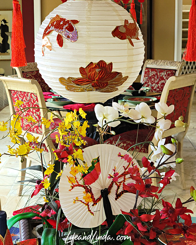Chinese New Year Tablescape | Life and Linda