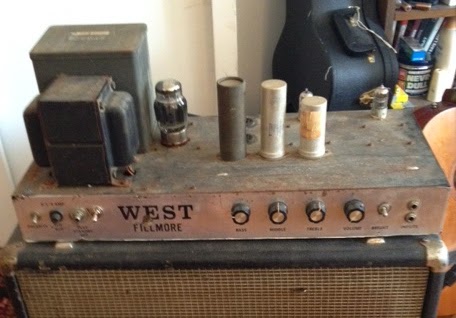 Jefs Tube Amp Blog: West Fillmore amplifier, ultra rare! BEAST!