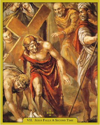 FILIPINO CHRISTIANS: The Seventh Station: Jesus Falls A Second Time