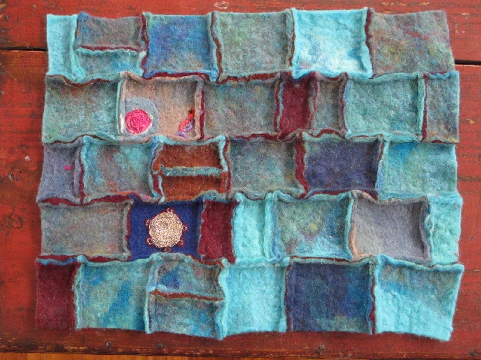 Amore Fecit: Felt and Leather