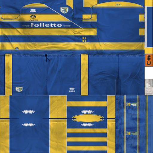 Parma 12-13 Kit Set by NoriegaN5 - PES 6 UPDATE